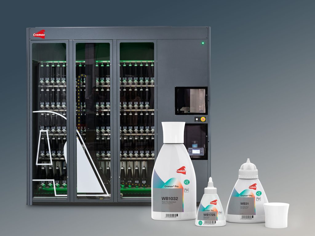 IRUS Mix + Cromax Pro = Vollautomatisches Lackmischsystem - Lack & Technik